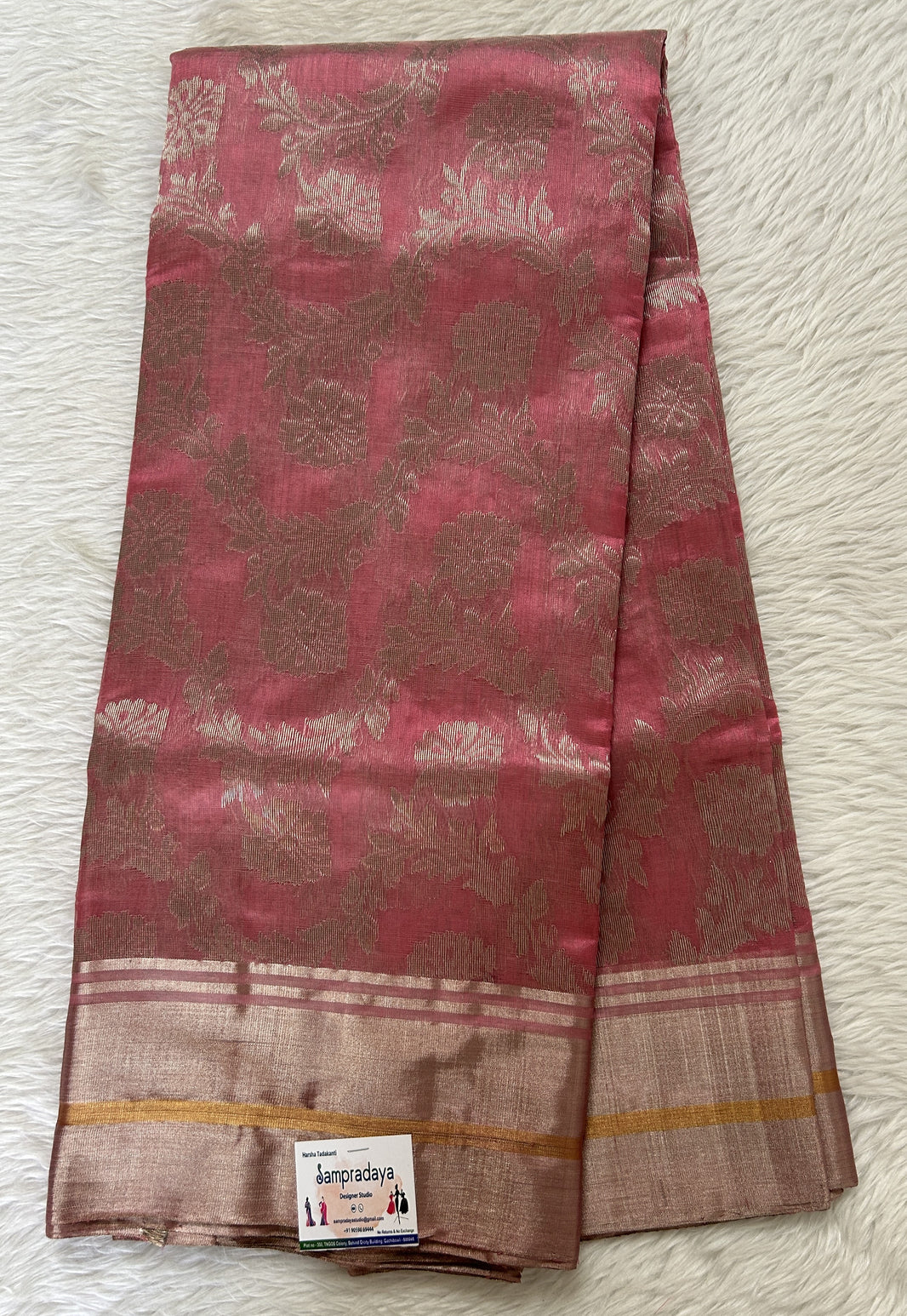 chanderi silk sarees | chanderi saree | chanderi sadi – Sampradaya ...